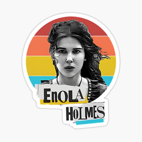 "Enola Holmes essential" Sticker for Sale by Joshuas4 | Redbubble