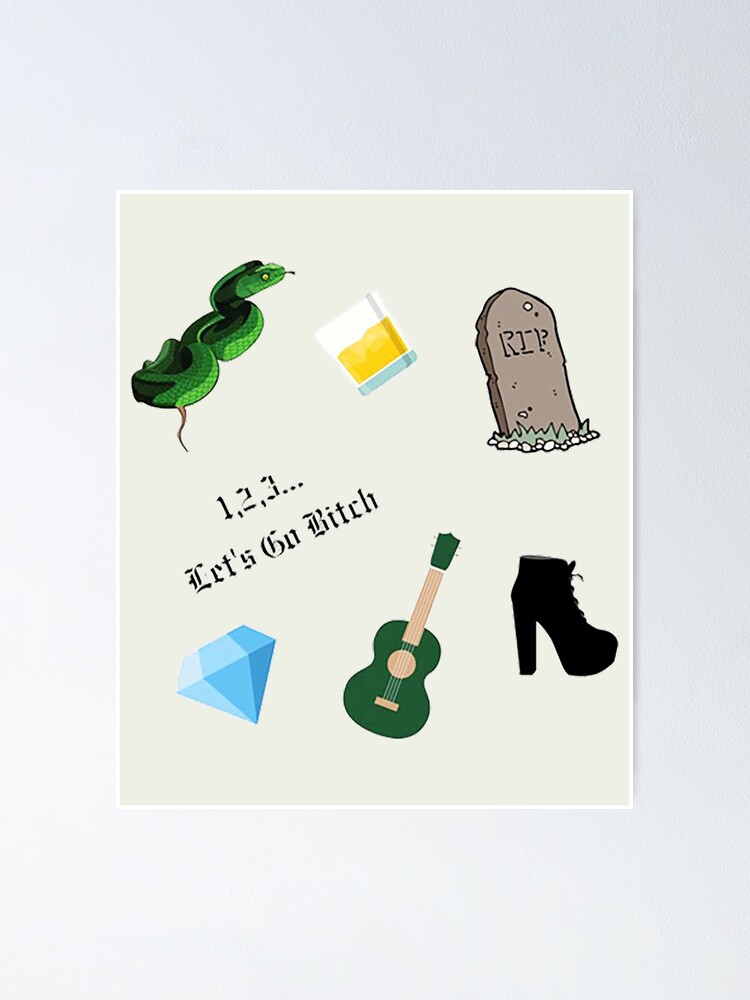 "Taylor Swift reputation Sticker Pack" Poster for Sale by DivyanshuSSS ...