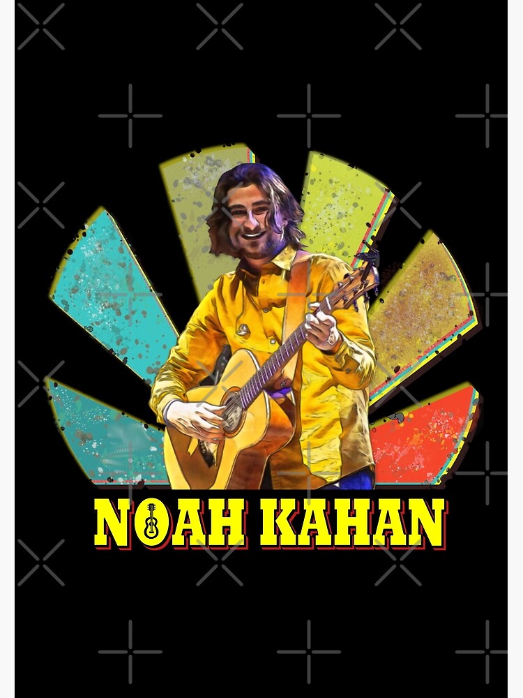 "Noah Kahan | American Singer | Guitarist | retro drawing | sunset ...