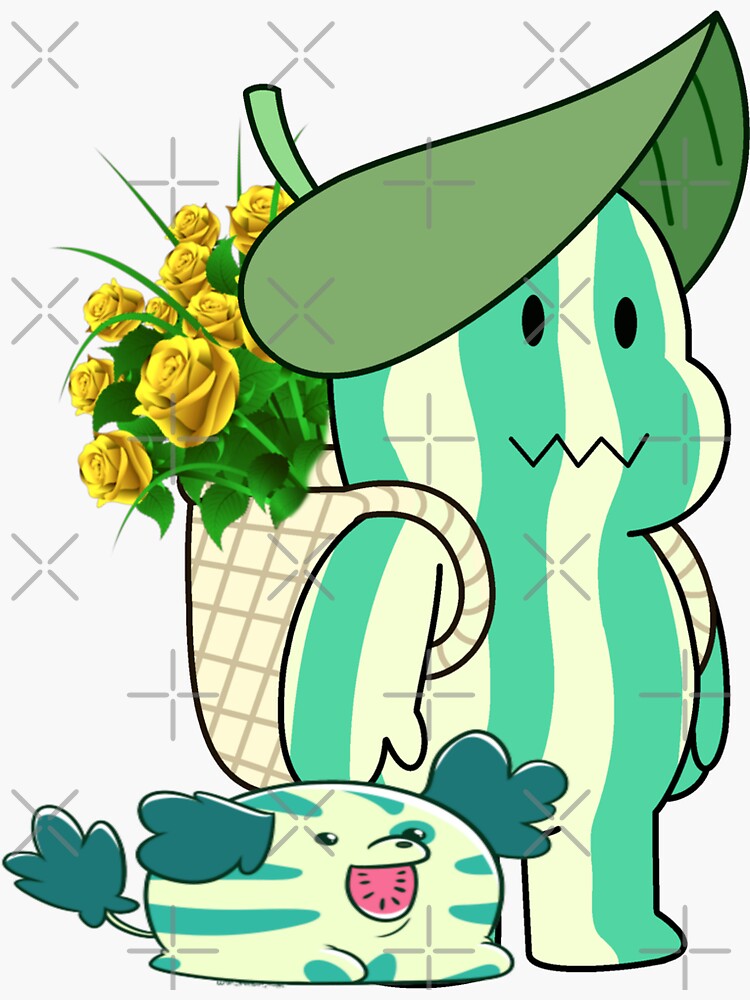 "Watermelon Steven" Sticker for Sale by mnstor | Redbubble