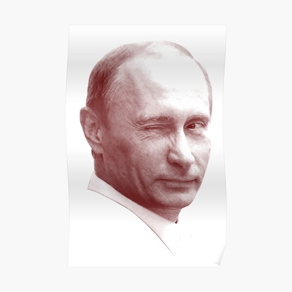 Vladimir Putin Posters | Redbubble
