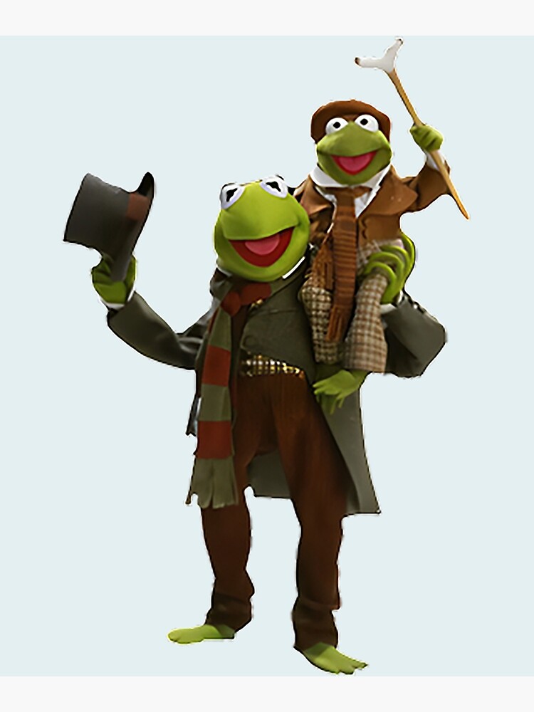 "A Muppet Christmas Carol - Bob and Tiny Tim" Poster for Sale by ...