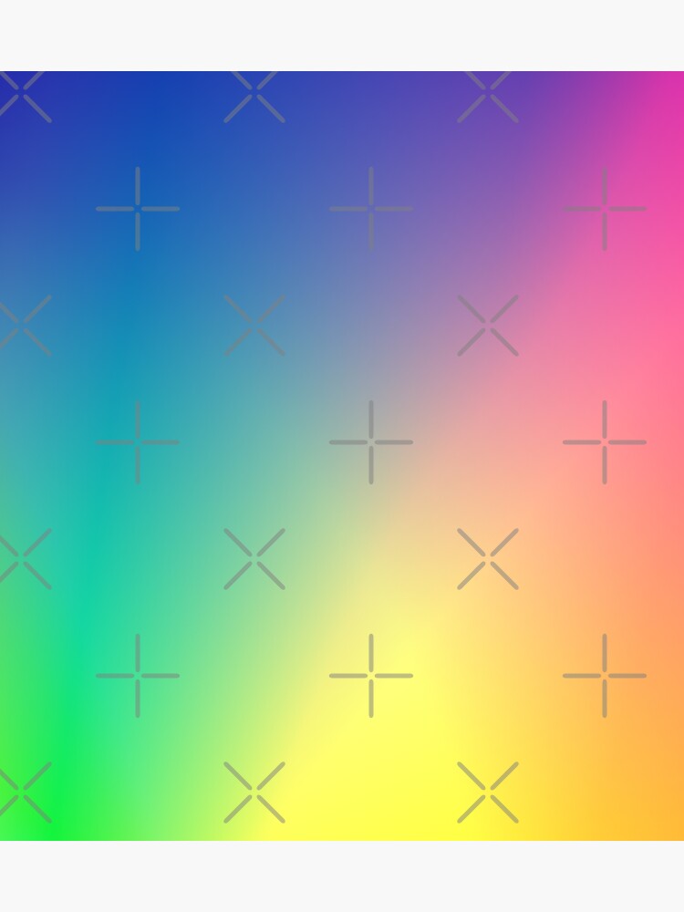 "Rainbow gradient" Sticker for Sale by Rixxi | Redbubble