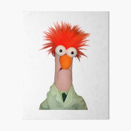 "Meep Muppet Beaker" Art Board Print for Sale by Lydialee56 | Redbubble