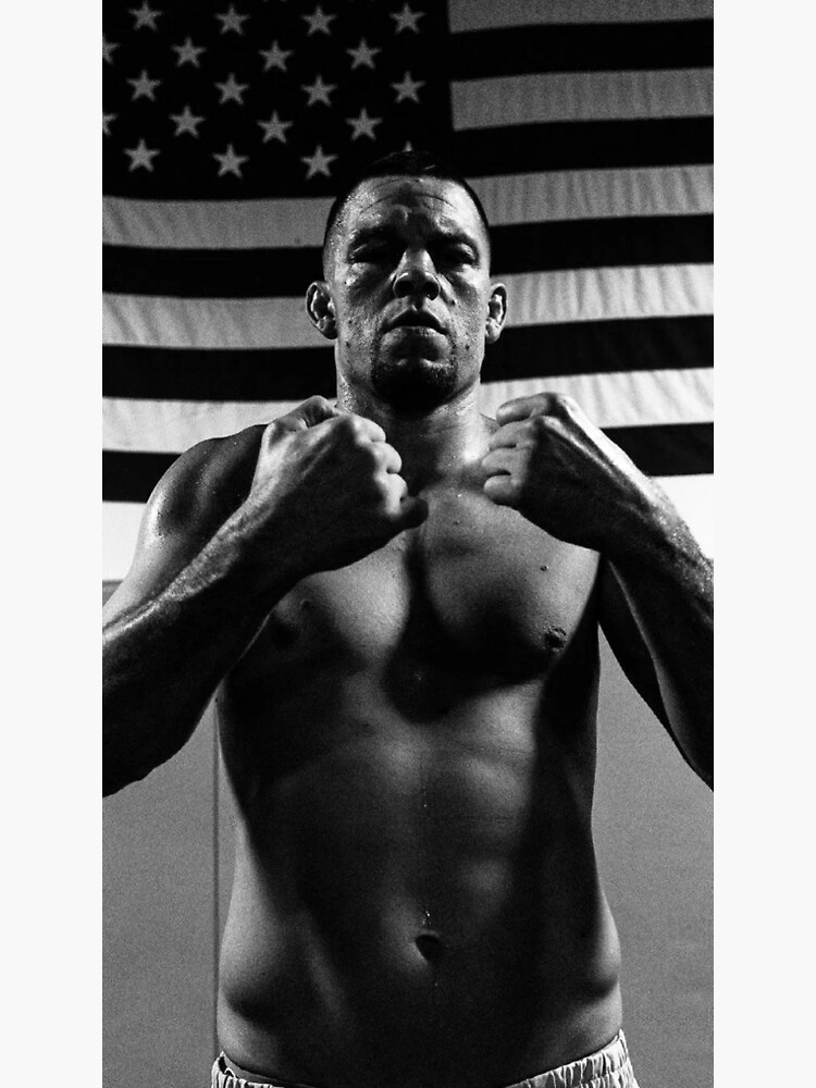 "Nate Diaz" Sticker for Sale by InaKasih | Redbubble