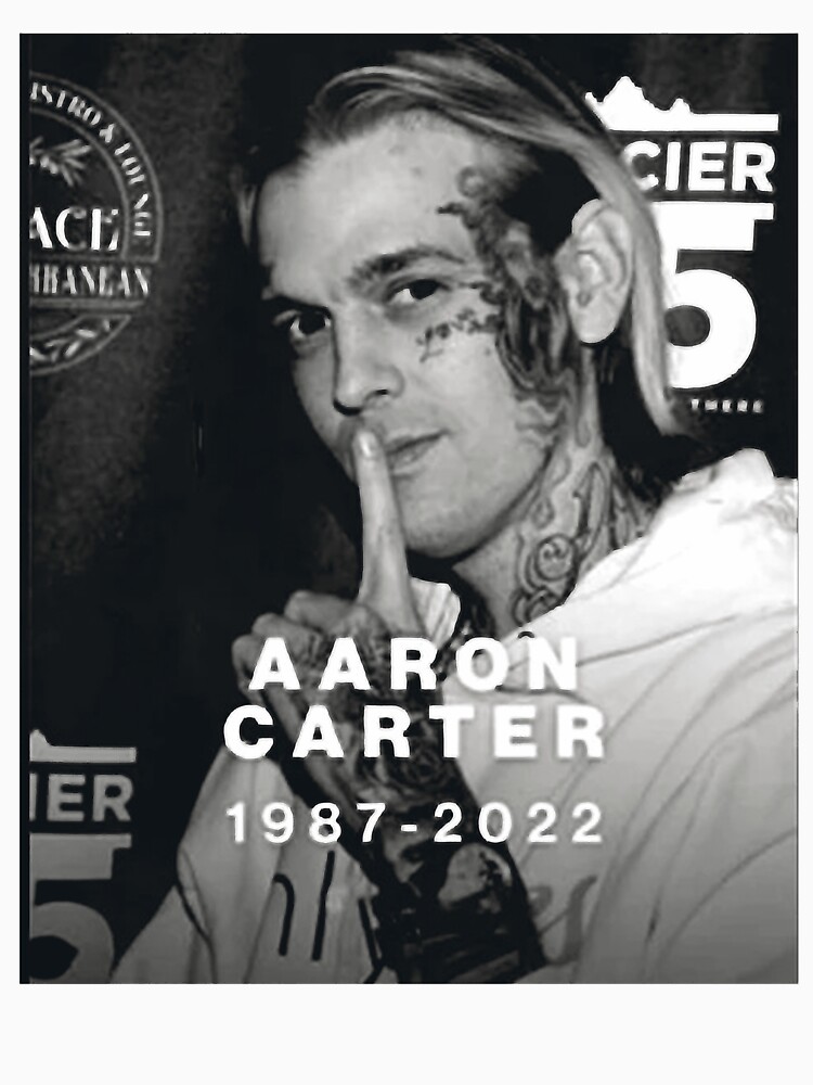 "Aaron Carter " T-shirt for Sale by MusFashions | Redbubble | aaron ...