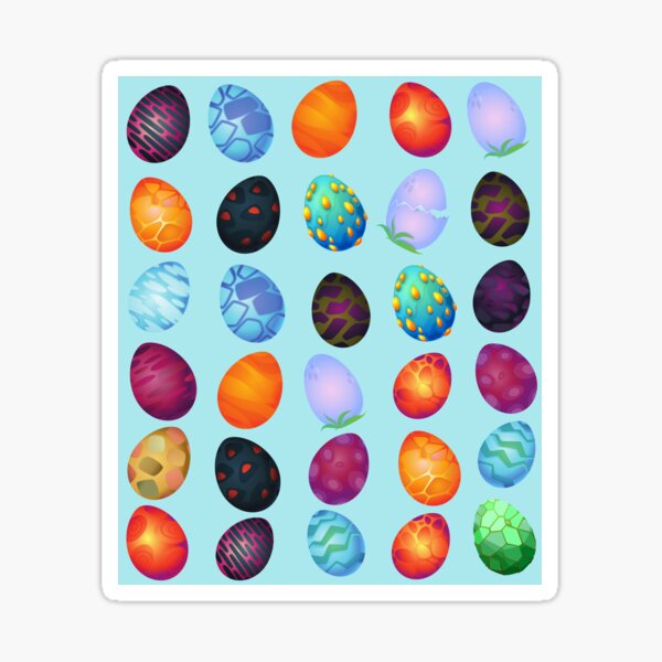 "Fun Dinosaur Egg pattern" Sticker for Sale by M0dasser | Redbubble