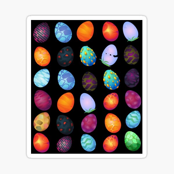 "Fun Dinosaur Egg pattern" Sticker for Sale by M0dasser | Redbubble