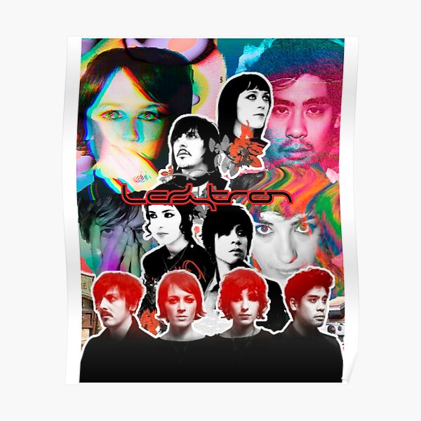 "Ladytron Collage " Poster for Sale by manmacbuon | Redbubble