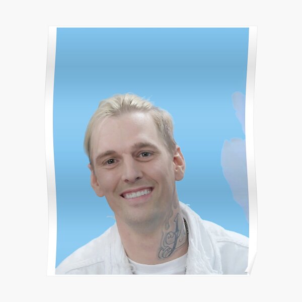 "Aaron Carter - Rip Aaron Carter - Aaron Carter " Poster for Sale by ...