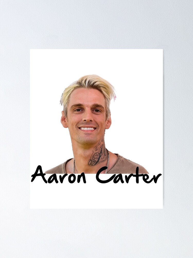 Poster « Aaron Carter - Déchirer Aaron Carter - Aaron Carter », par ...