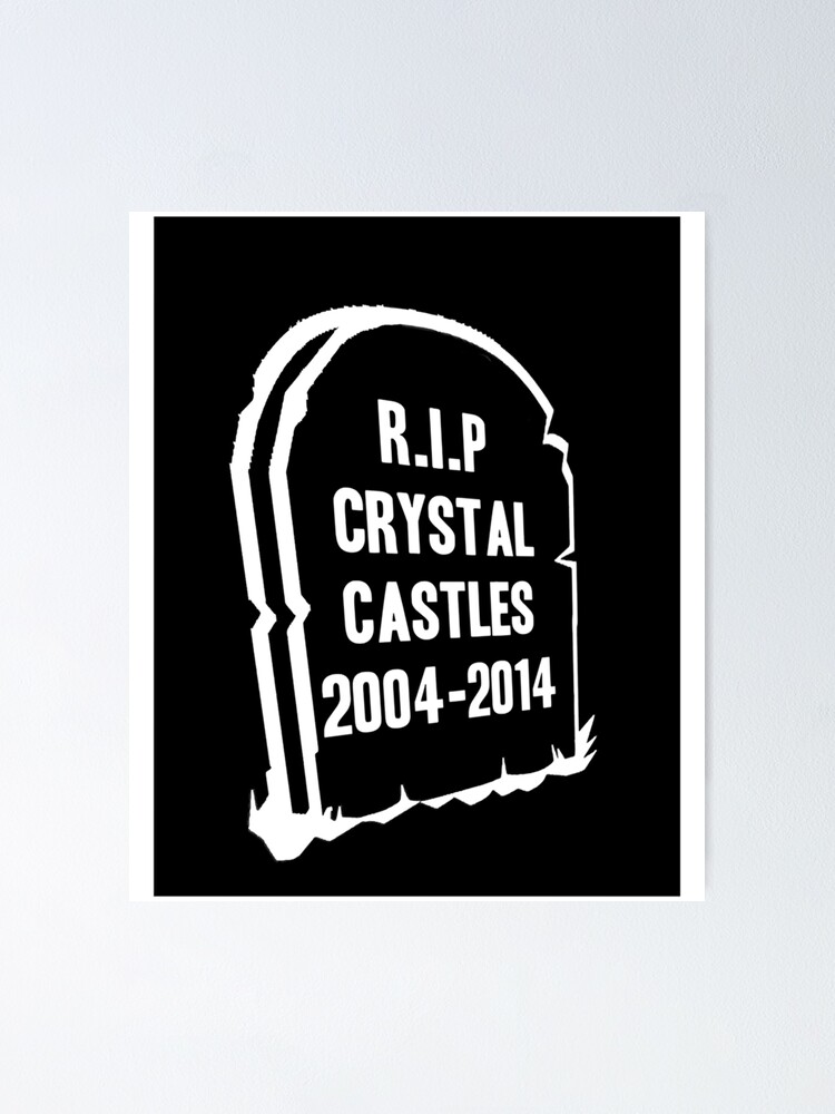 "Rip Crystal Castles Vinatge Geschenke " Poster for Sale by manmacbuon ...