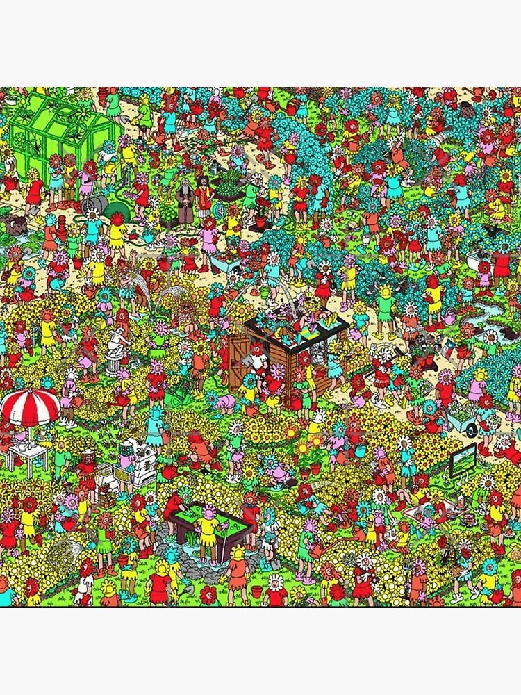 "Where is Wally/ Waldo find Wally/ Waldo Where is Wally at the beach ...