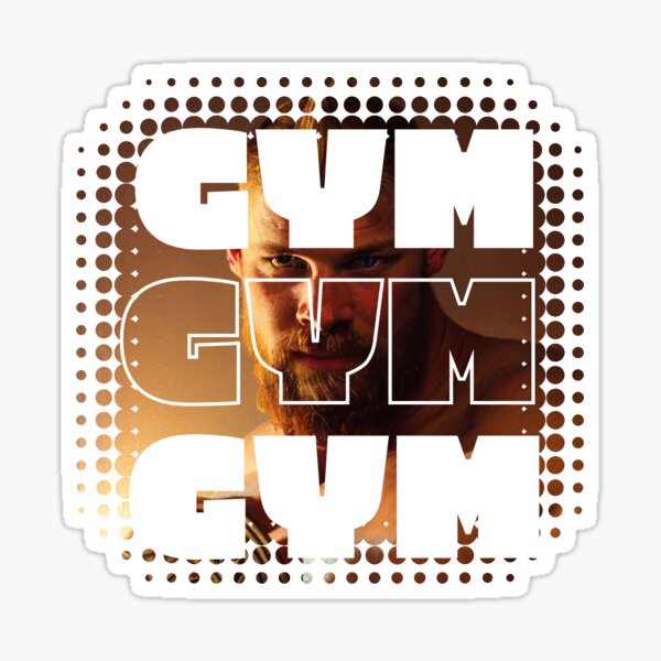 "Bearded Alpha male Gym - Workout- Exercise - Bodybuilder inspired ...