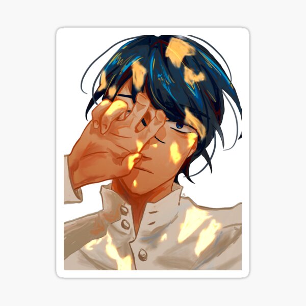 "persona 5 - yusuke" Sticker for Sale by solarotters | Redbubble