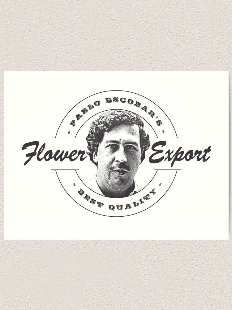 "Pablo Escobar logo" Art Print by pornflakes | Redbubble