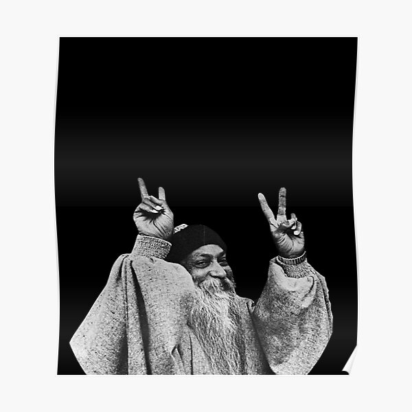 "Osho" Poster for Sale by zen-states | Redbubble