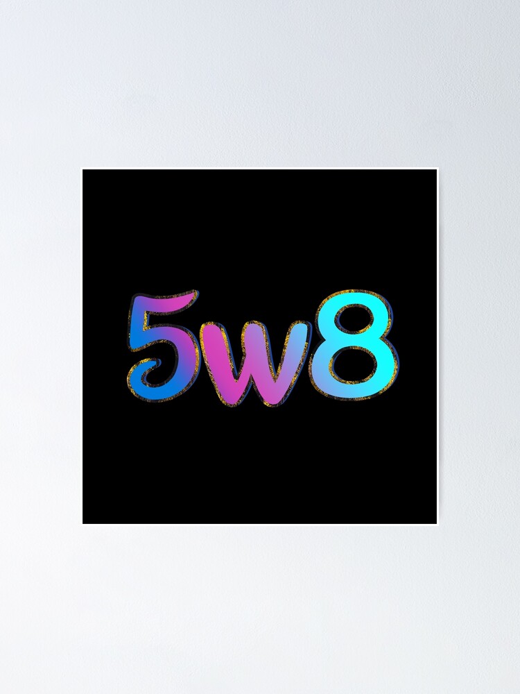 "Enneagram Type 5w8" Poster for Sale by cuteartdesign | Redbubble