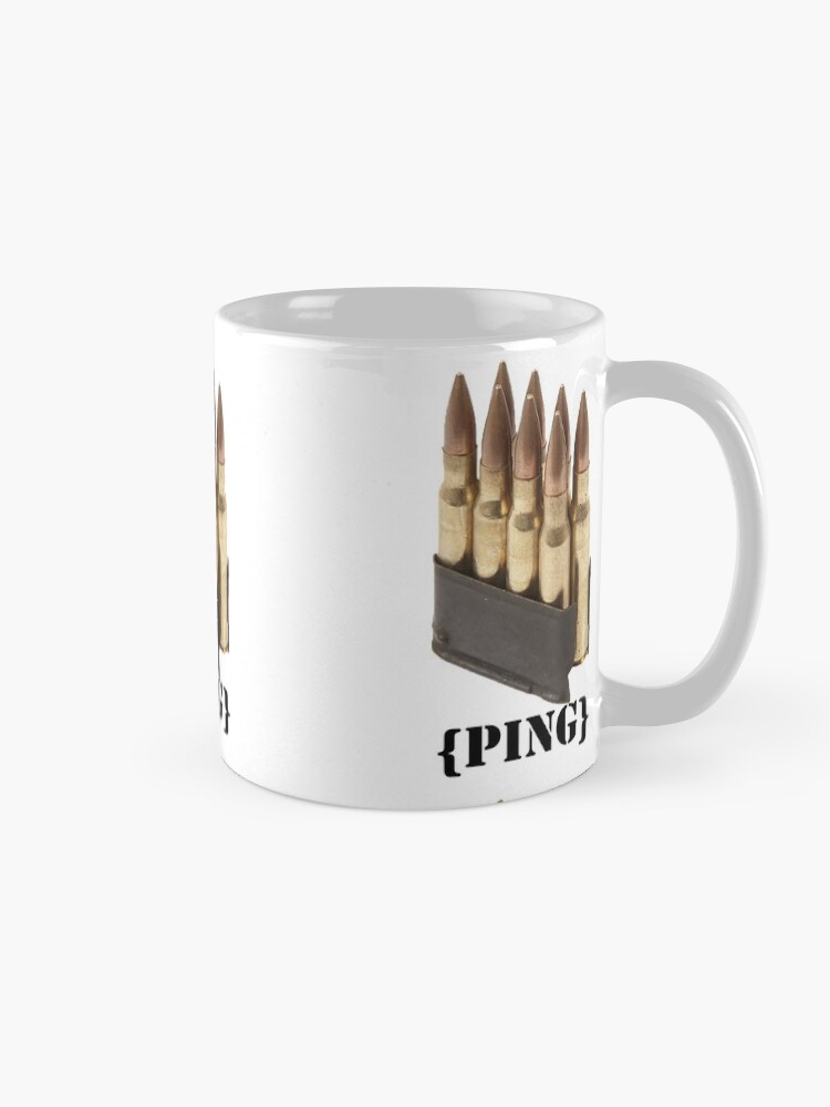 "M1 Garand Ping" Coffee Mug for Sale by Noah Simpson | Redbubble
