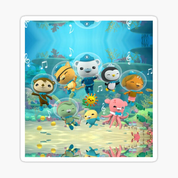 "Octonauts under water" Sticker for Sale by auler23s3 | Redbubble