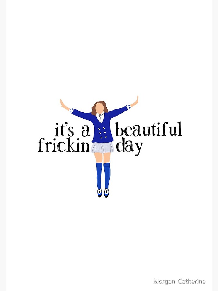 "It's a Beautiful Frickin Day" Spiral Notebook for Sale by ...