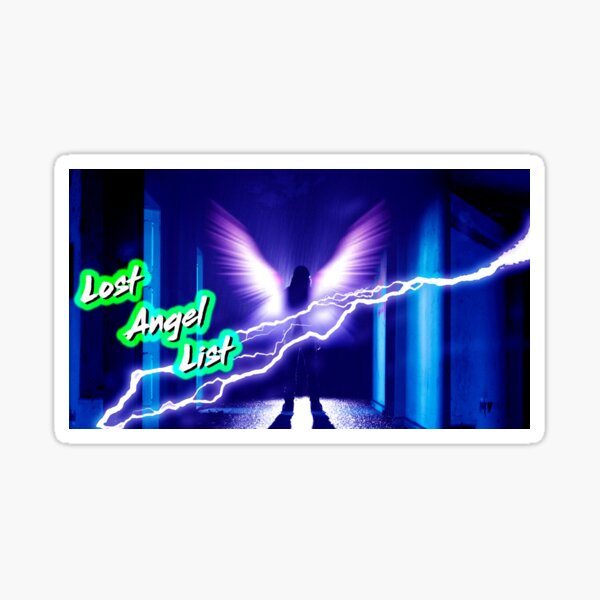 "Lost Angel List - Variant 3 - Nov. 2022" Sticker for Sale by ...