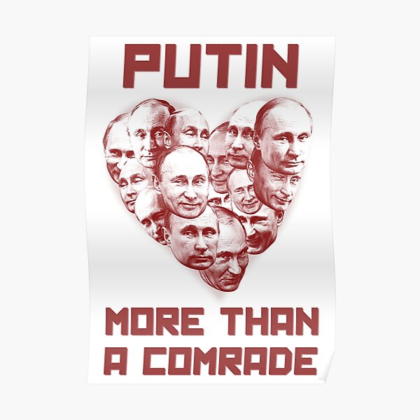 Vladimir Putin Posters | Redbubble