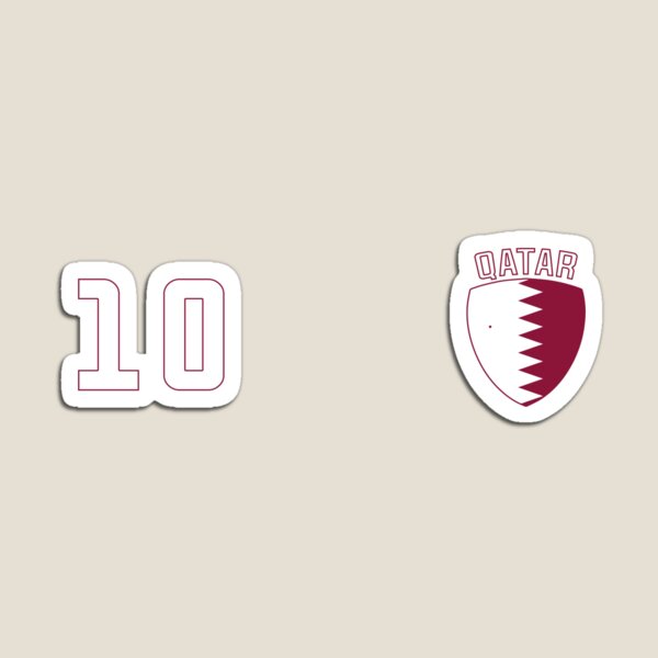 "World Cup 2022 National Qatar Soccer, Retro 10 Qatar Football, Qatar ...