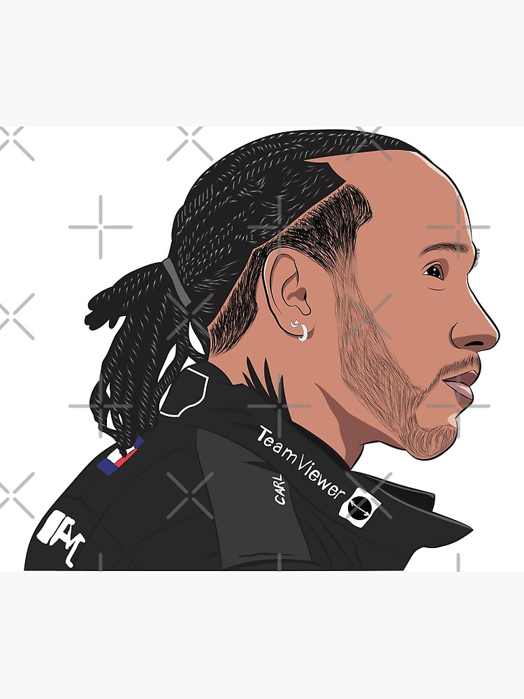 "Lewis Hamilton F1 Driver Mercedes F1 Team World Champion Drawing art ...