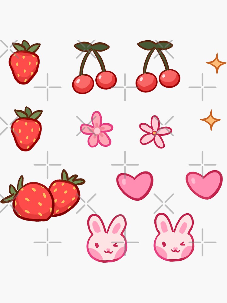 "Cute Sticker pack!" Sticker for Sale by Dasora | Redbubble