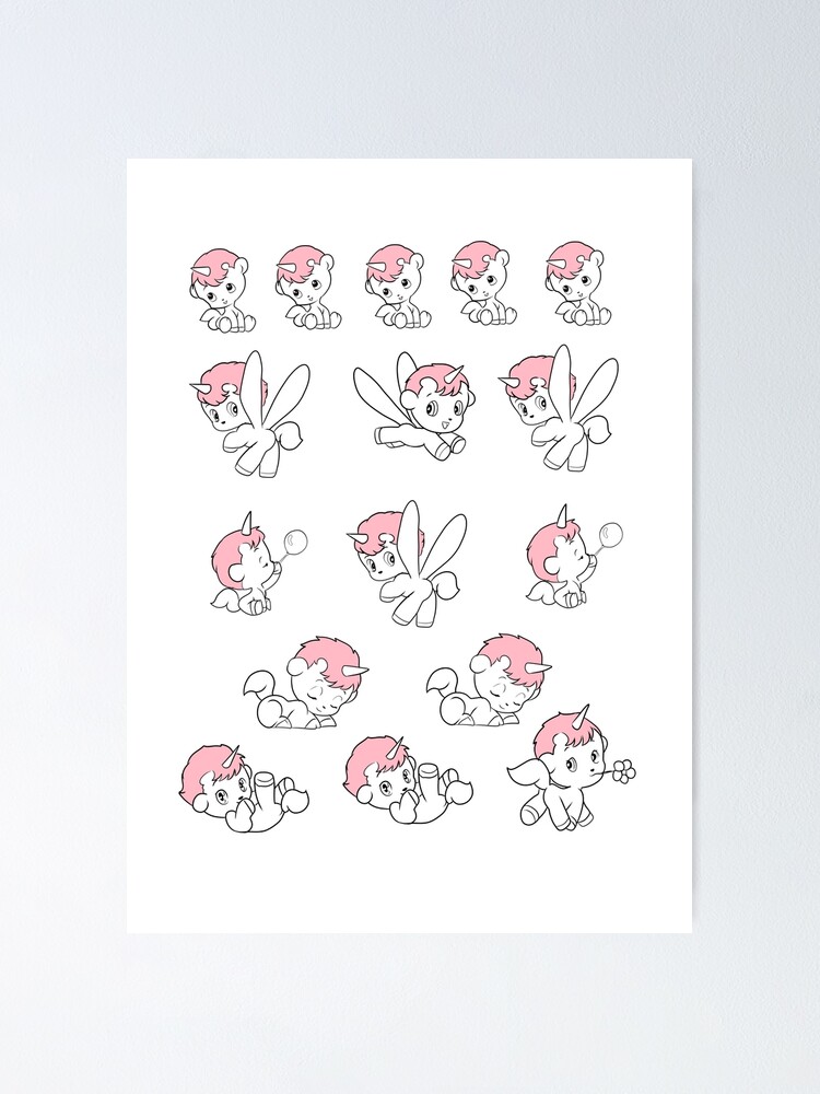 "UNICO" Poster for Sale by majotoyokai | Redbubble