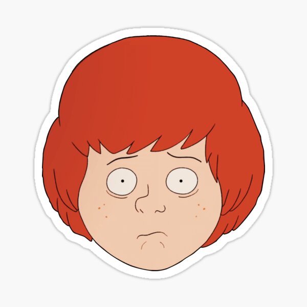 "F is for Family: Bill Murphy's traumatized face. (Version 2)" Sticker ...