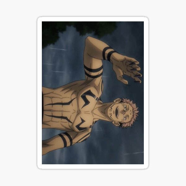 "sukuna" Sticker for Sale by poliitanoo | Redbubble