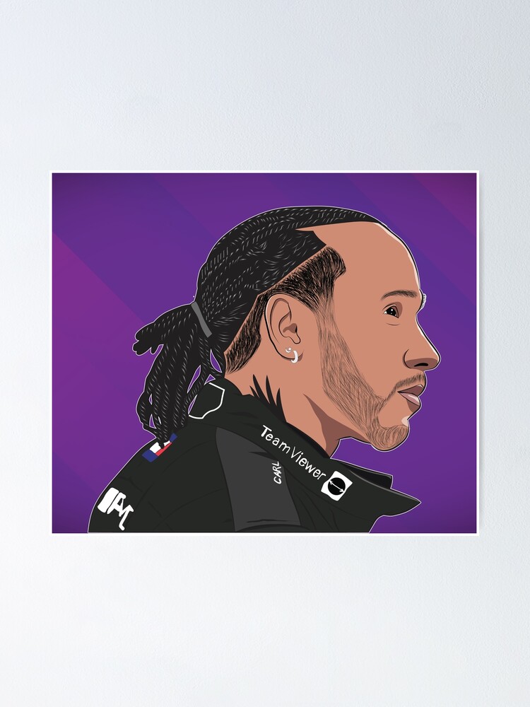"Mercedes F1 Team Driver Lewis Hamilton F1 World Champion Drawing art ...