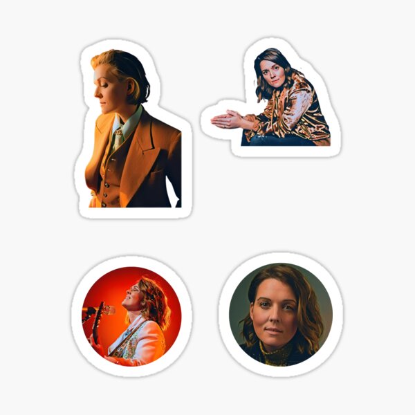 "Brandi Carlile Sticker Pack " Sticker for Sale by loyalistwhiz | Redbubble