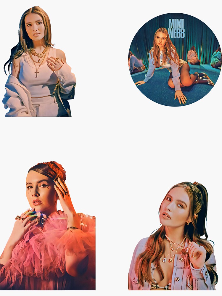 "Mimi Webb Sticker Pack " Sticker for Sale by loyalistwhiz | Redbubble