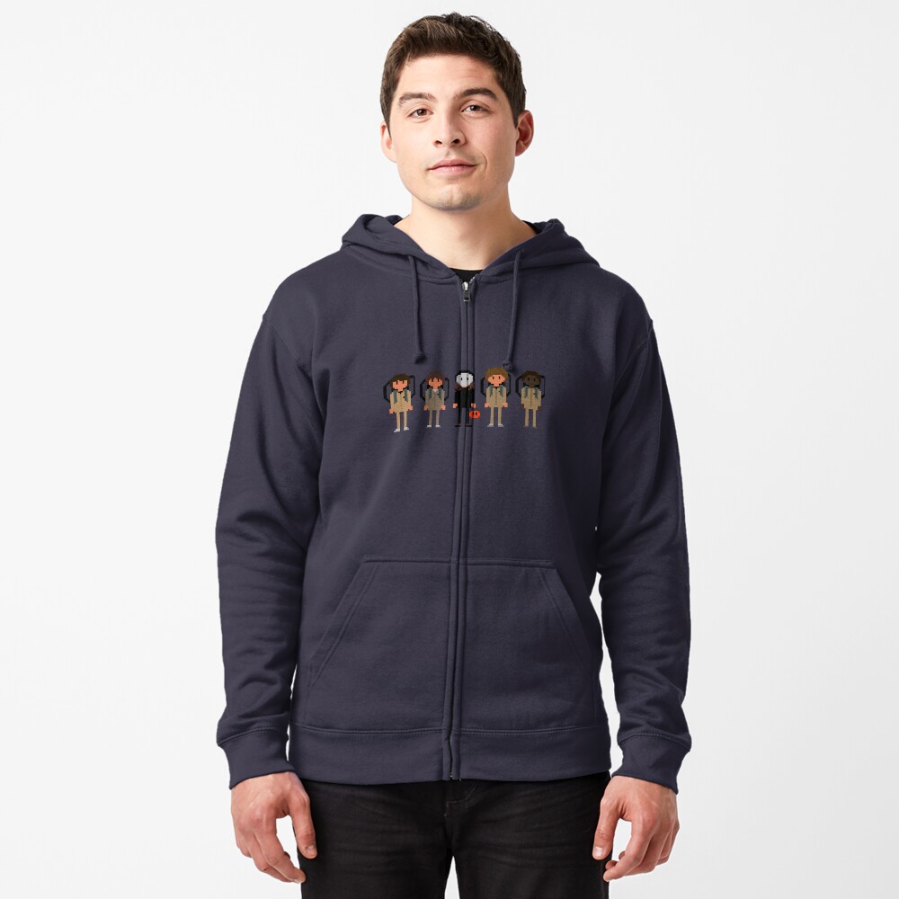 "Stranger Things boys + Max" Zipped Hoodie by SiSuKa | Redbubble