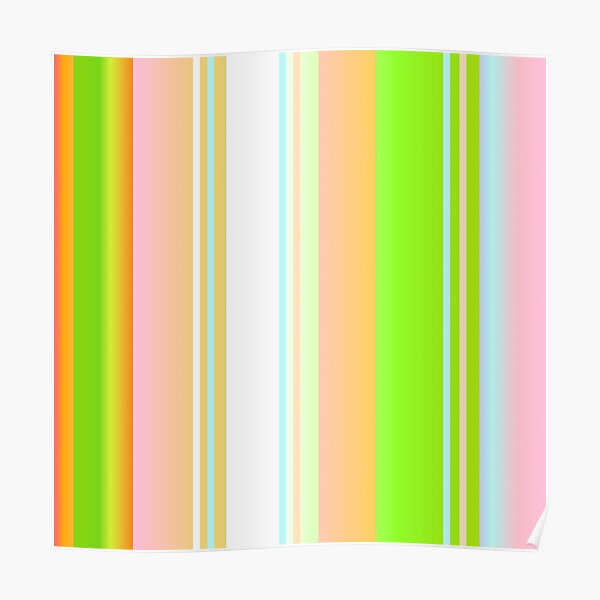 "Optimistic color palette | optimistic color combination" Poster for ...