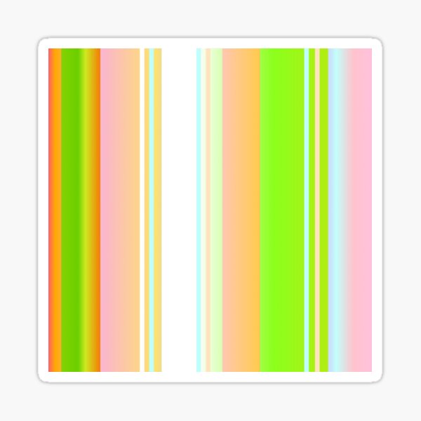 "Optimistic color palette | optimistic color combination" Sticker for ...