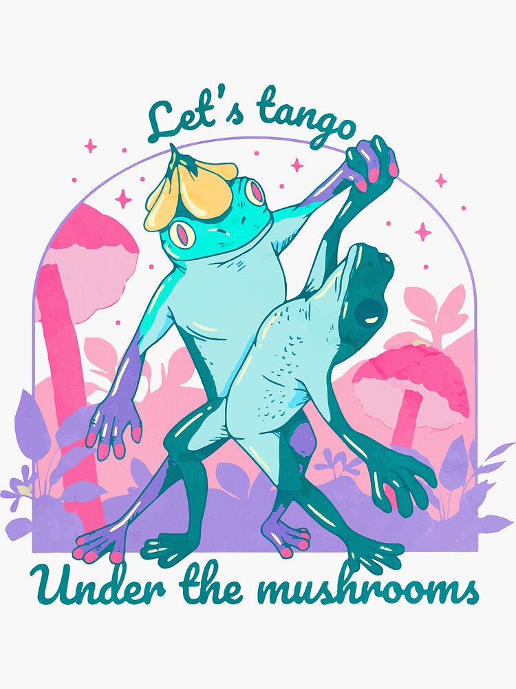 "Frog t-shirts, Frog classic t-shirts, Cute frog t-shirts" Sticker for ...