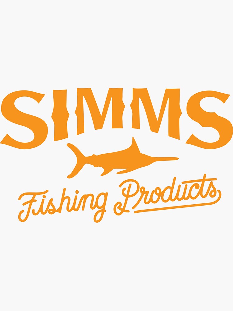 "Sim - ms Fishing" Sticker for Sale by HafihoriShop | Redbubble