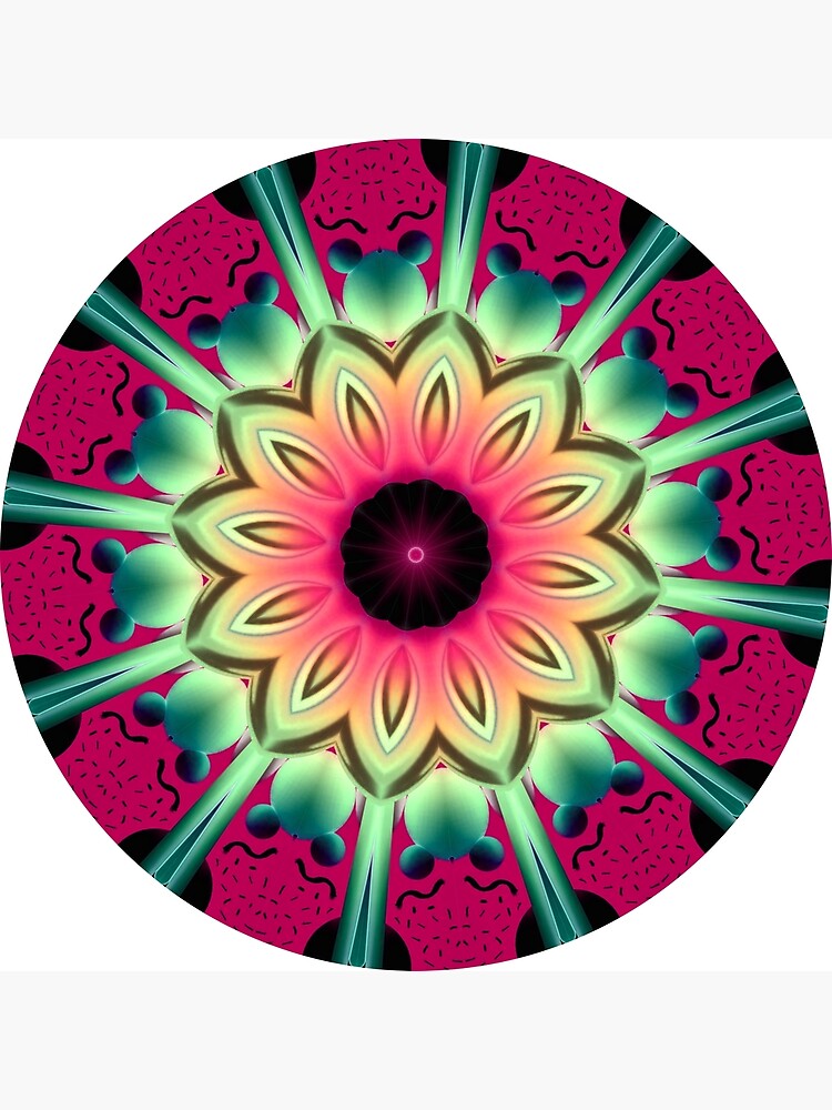 "Enter the Void | Mandala Art" Poster for Sale by WildFuzz | Redbubble