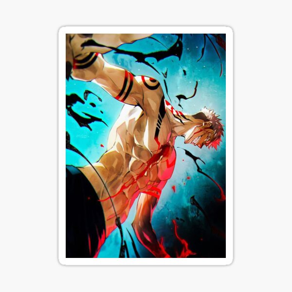 "sukuna" Sticker for Sale by poliitanoo | Redbubble