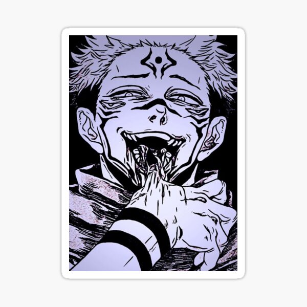 "sukuna" Sticker for Sale by poliitanoo | Redbubble