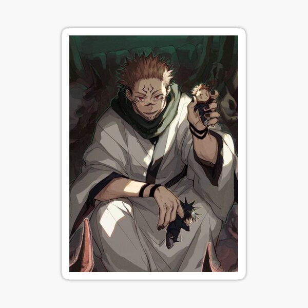 "sukuna" Sticker for Sale by poliitanoo | Redbubble