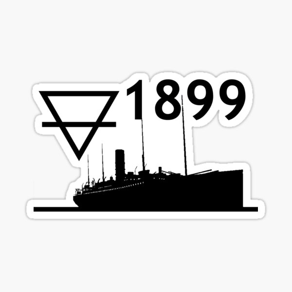 "1899 Steam Ship RMS Oceanic launched 1899" Sticker for Sale by ...
