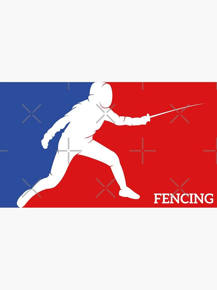 "Fencing Player Cool Fencing Life For Men and Women - FENCING" Sticker ...