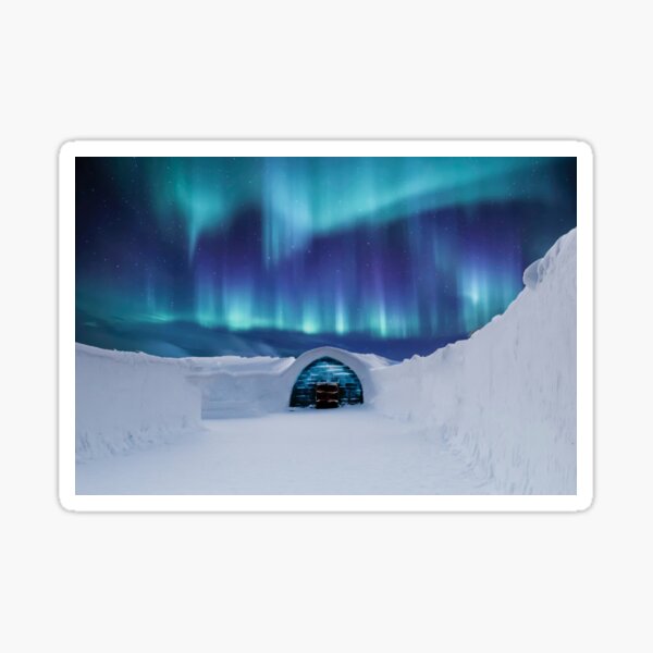 "Igloo " Sticker for Sale by SwakiiShop | Redbubble
