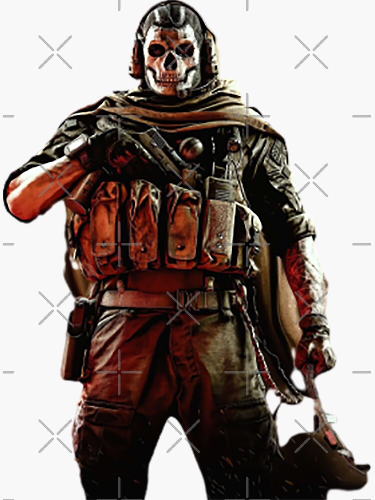 "Warzone 2.0 | Ghost" Sticker for Sale by MYXABLE | Redbubble
