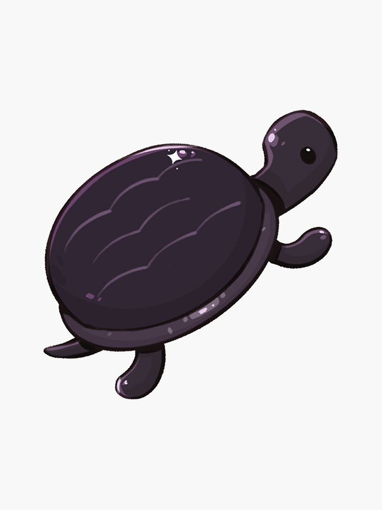 "OTGW - Black Turtle" Sticker for Sale by aurora-c-illust | Redbubble